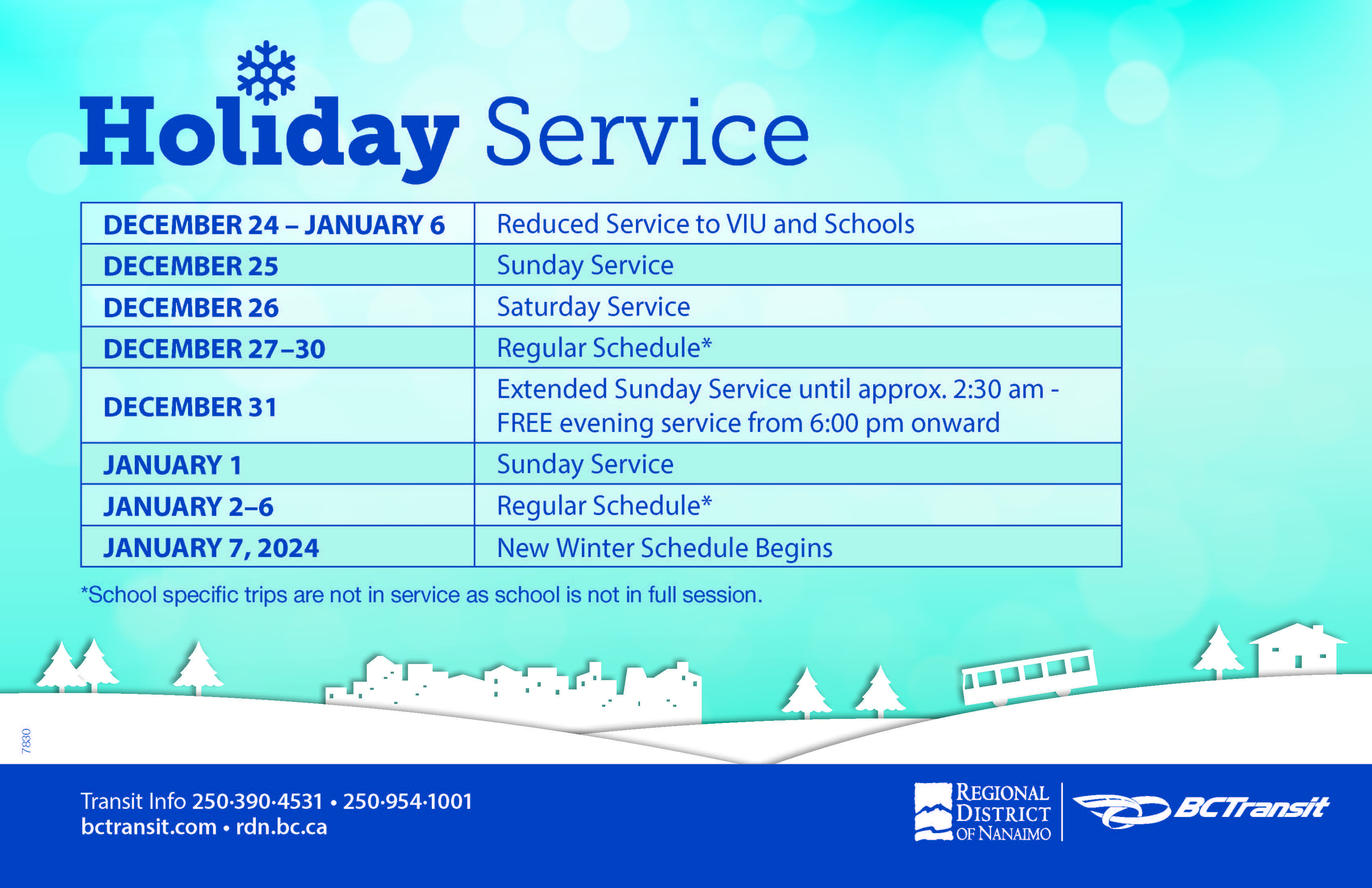 Regional District of Nanaimo Transit | RDN