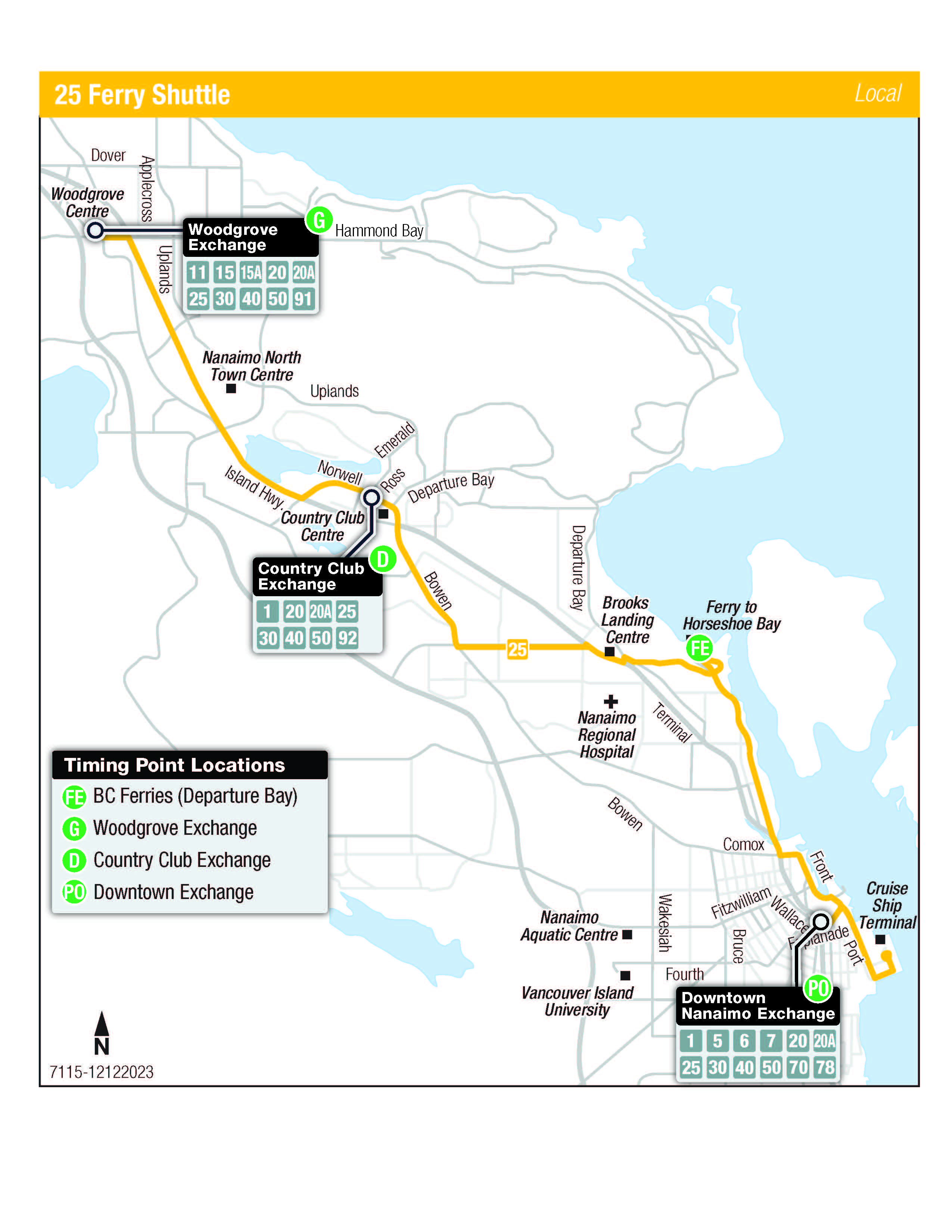 RDN Transit Service Changes to Route 25 | RDN